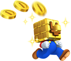 Gold Block - Super Mario Wiki, the Mario encyclopedia