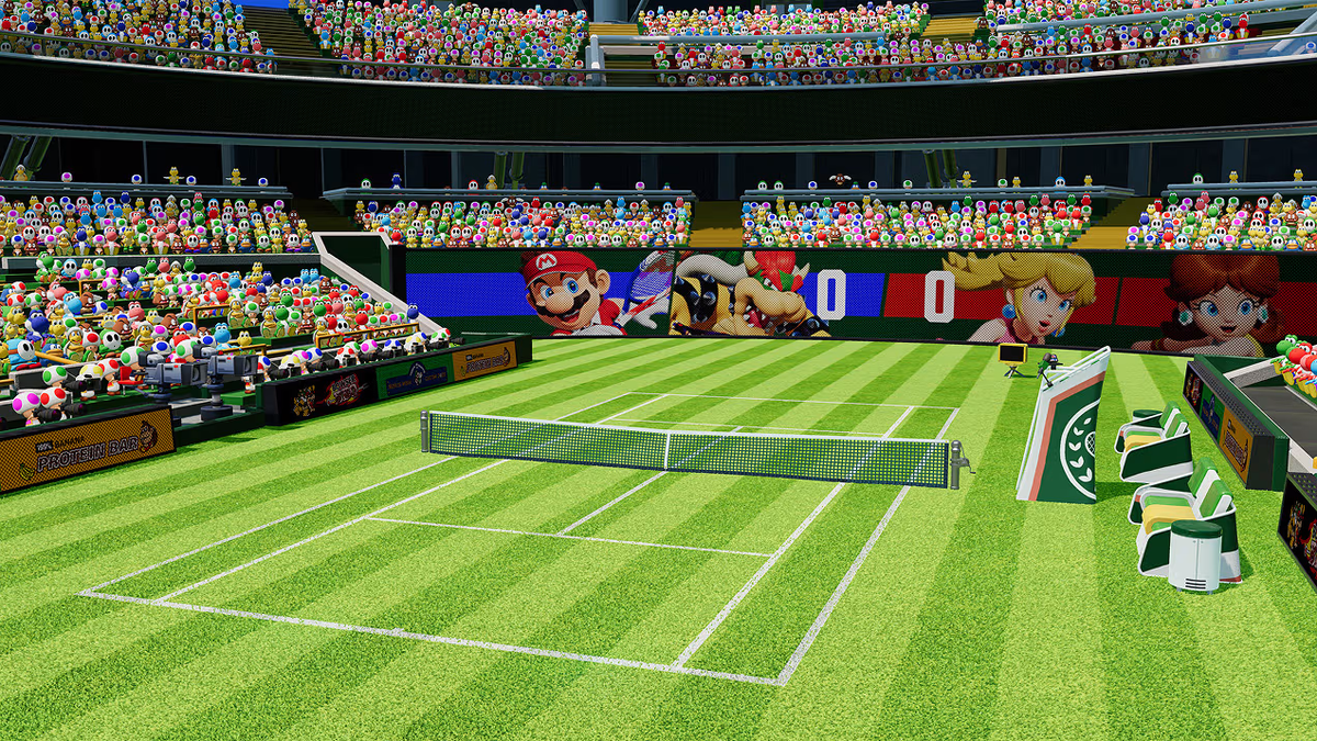 Grass (court) - Super Mario Wiki, the Mario encyclopedia