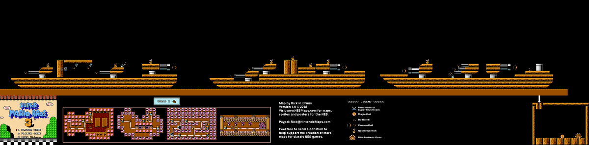File:SMB3 World 8-ship Map.png - Super Mario Wiki, the Mario encyclopedia