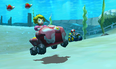 Underwater driving - Super Mario Wiki, the Mario encyclopedia