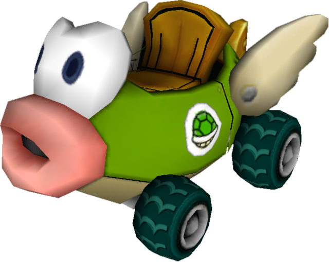 File:Cheep Charger (Koopa Troopa) Model.png - Super Mario Wiki, the ...