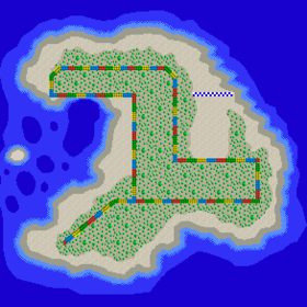 Koopa Troopa Beach (Super Mario Kart) - Super Mario Wiki, the Mario ...