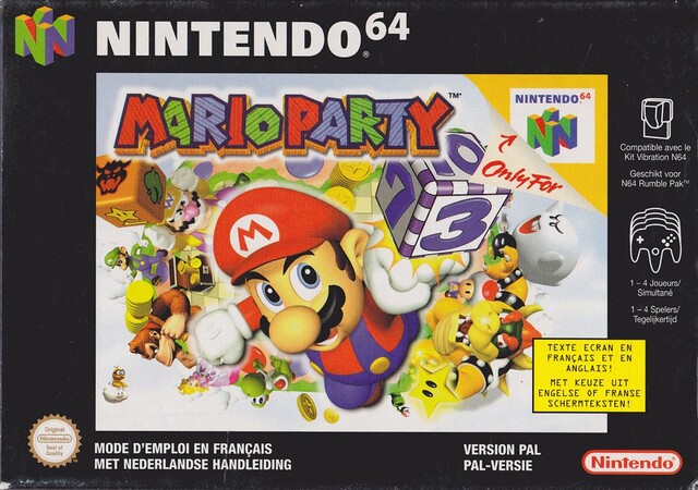 File:Mario Party - Box FRA.jpg - Super Mario Wiki, the Mario encyclopedia