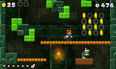 World 1-Tower (New Super Mario Bros. 2) - Super Mario Wiki, the Mario ...