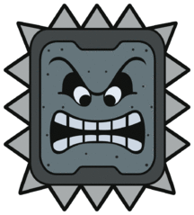 Gallery:Thwomp - Super Mario Wiki, the Mario encyclopedia