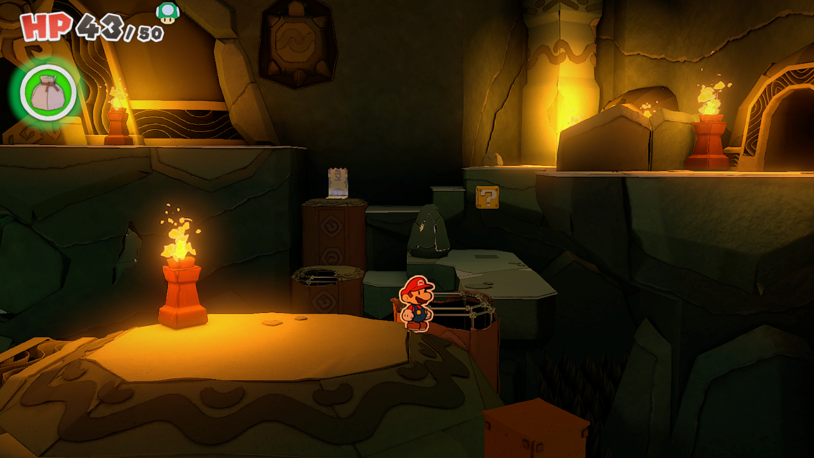 File:PMTOK Earth Vellumental Temple Not-Bottomless Hole 2.png - Super ...