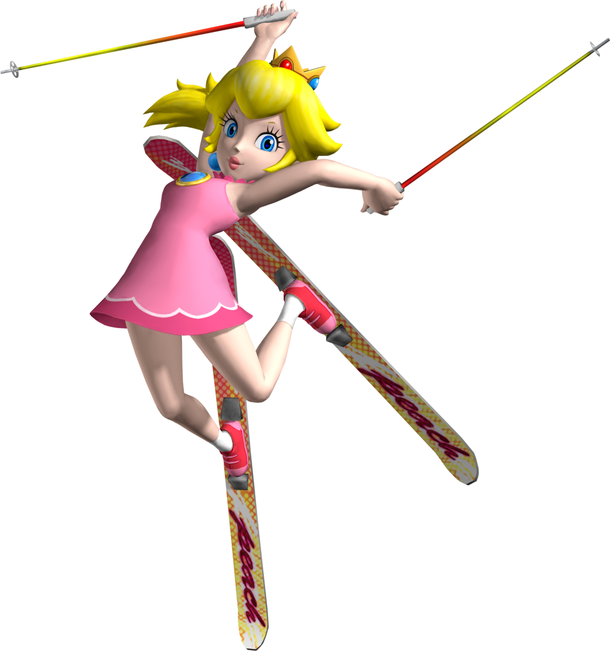 File:Princess Peach Artwork - SSX on Tour.png - Super Mario Wiki, the ...