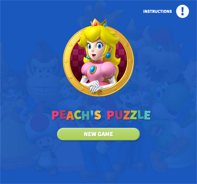 Peach's Puzzle - Super Mario Wiki, the Mario encyclopedia