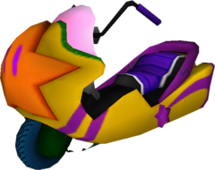 Shooting Star (bike) - Super Mario Wiki, the Mario encyclopedia