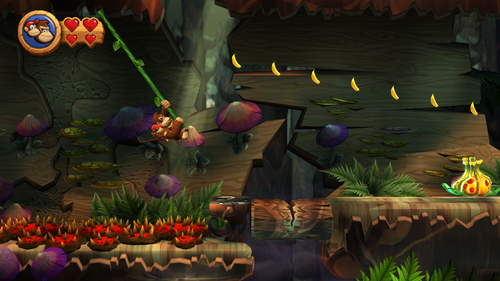 Springy Spores - Super Mario Wiki, the Mario encyclopedia