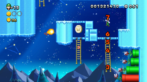 Slippery Rope Ladders - Super Mario Wiki, the Mario encyclopedia