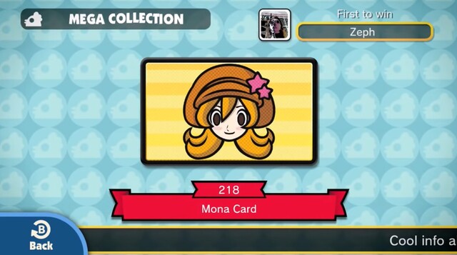 File:218 Mona Card.jpg - Super Mario Wiki, the Mario encyclopedia