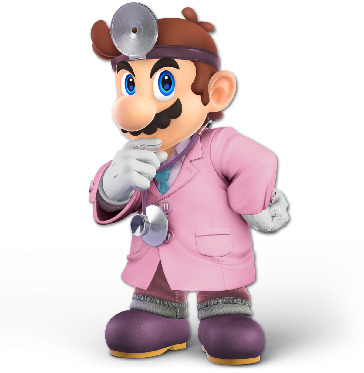 File:Dr. Mario Pink SSBU.png - Super Mario Wiki, the Mario encyclopedia