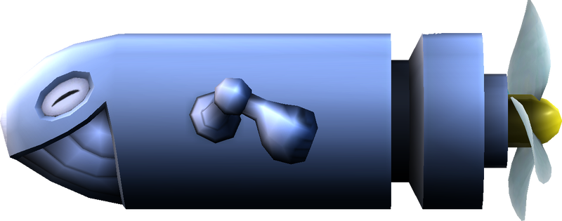 File:SMG Torpedo Ted side profile.png - Super Mario Wiki, the Mario ...