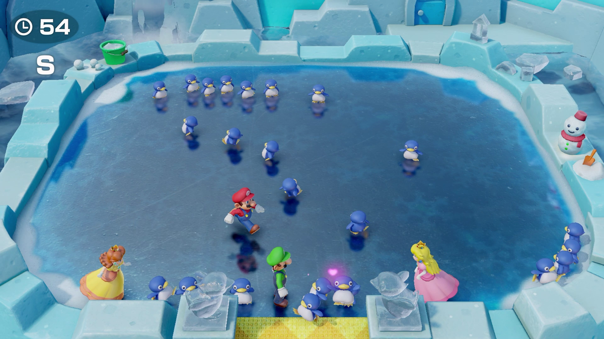 Penguin Pushers - Super Mario Wiki, the Mario encyclopedia