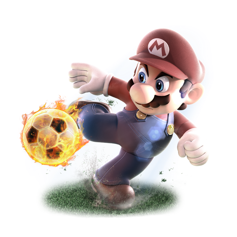 File:Mario Soccer ver2 - MarioSportsSuperstars.png - Super Mario Wiki ...