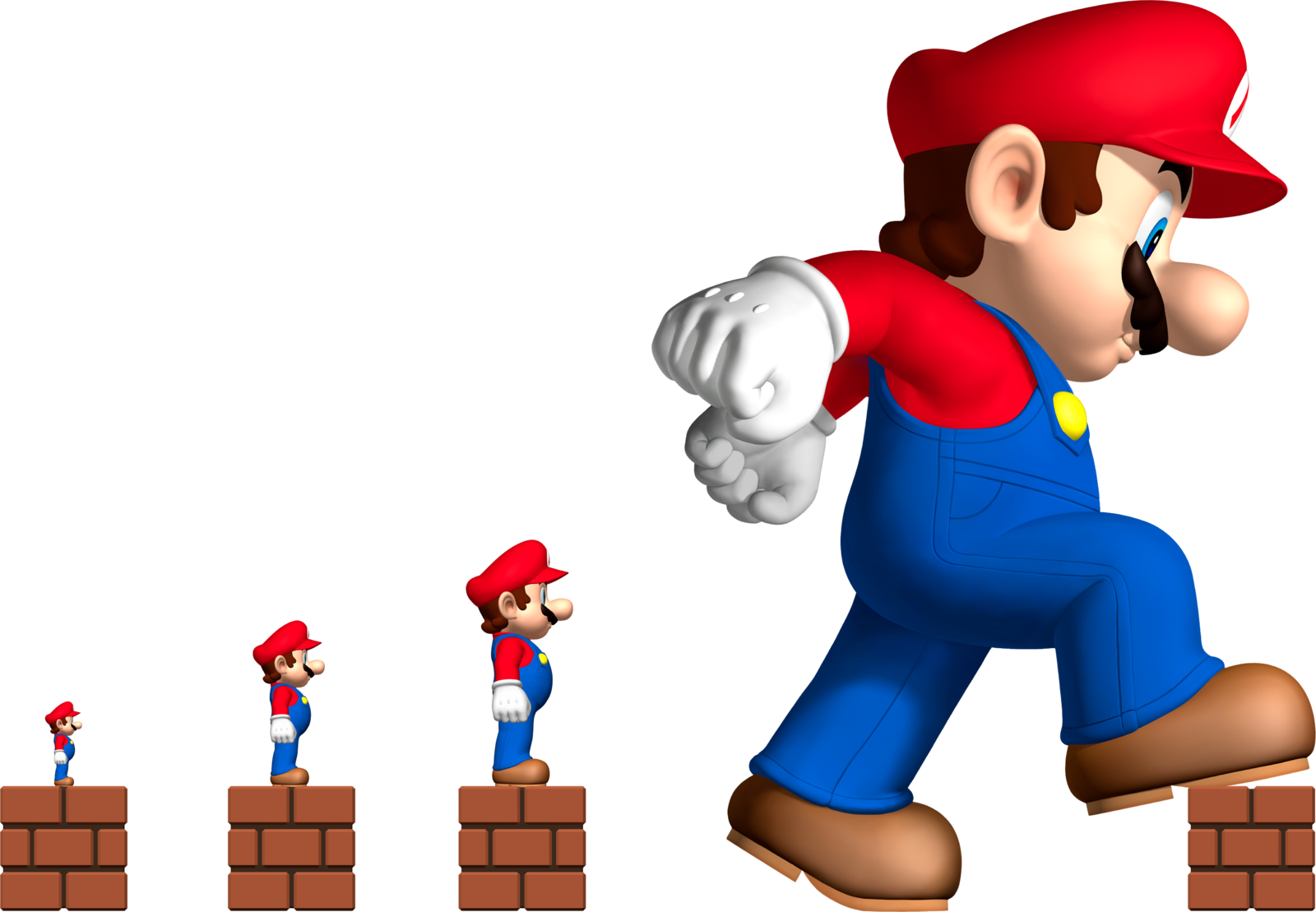 File:Mega Mario growth NSMB artwork.png - Super Mario Wiki, the Mario ...