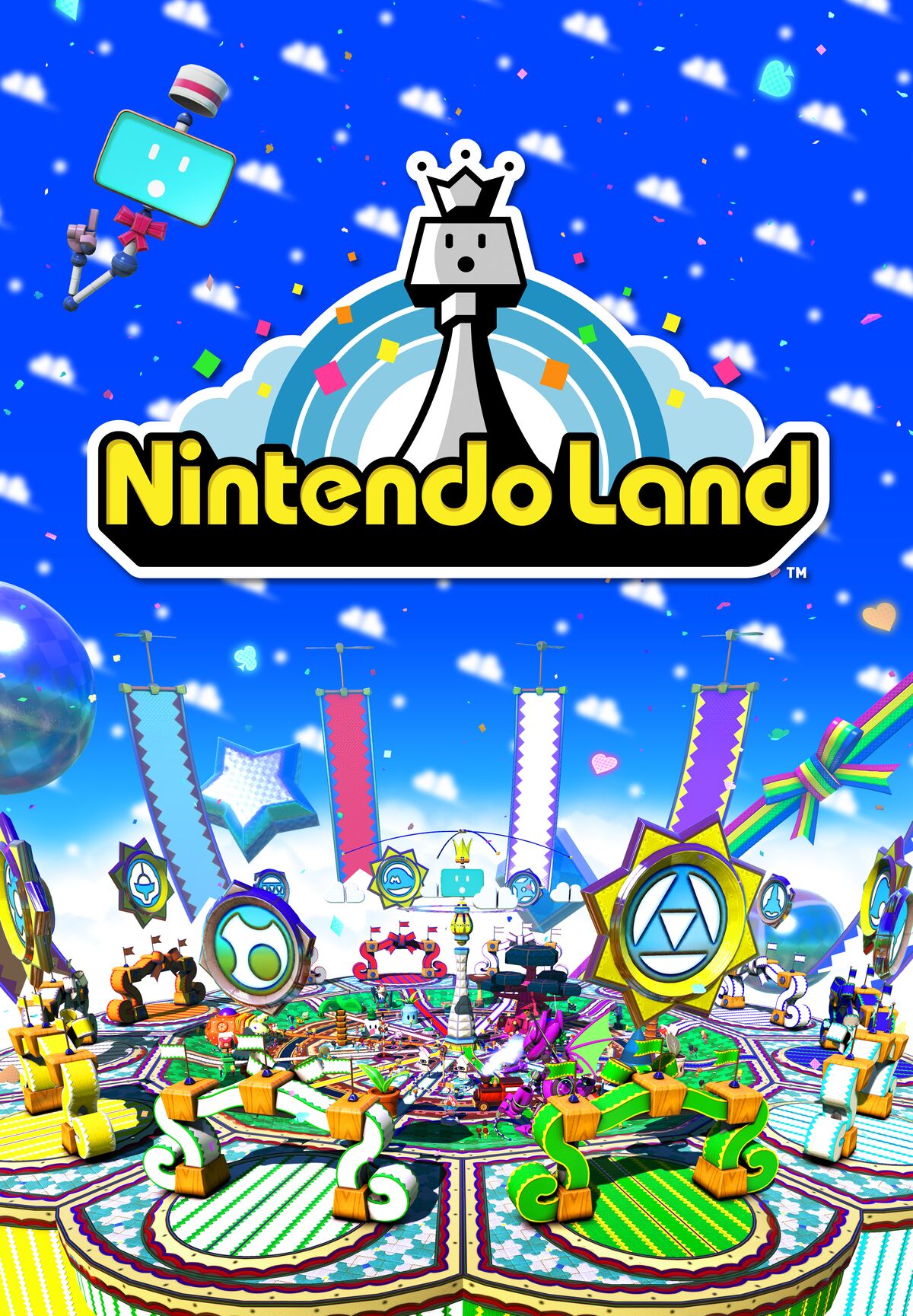 File:Nintendo Land Plaza illustration.jpg - Super Mario Wiki, the Mario ...